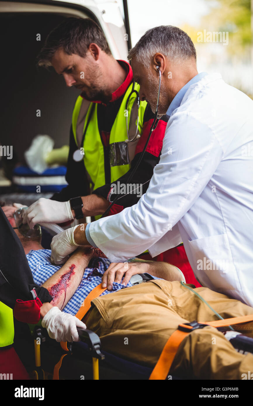 Injured person hi-res stock photography and images - Alamy