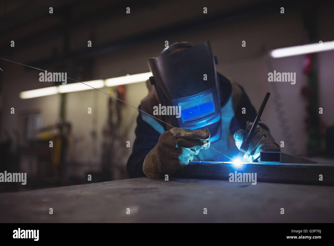 Metal welding repair electrode hi-res stock photography and images - Alamy