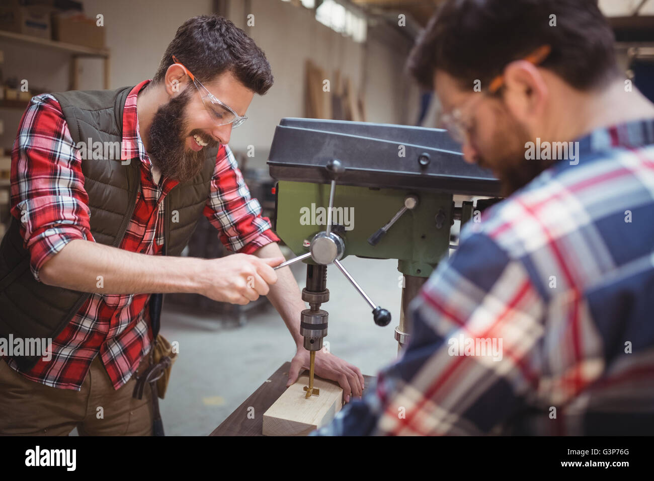 Drill press machine hi-res stock photography and images - Alamy