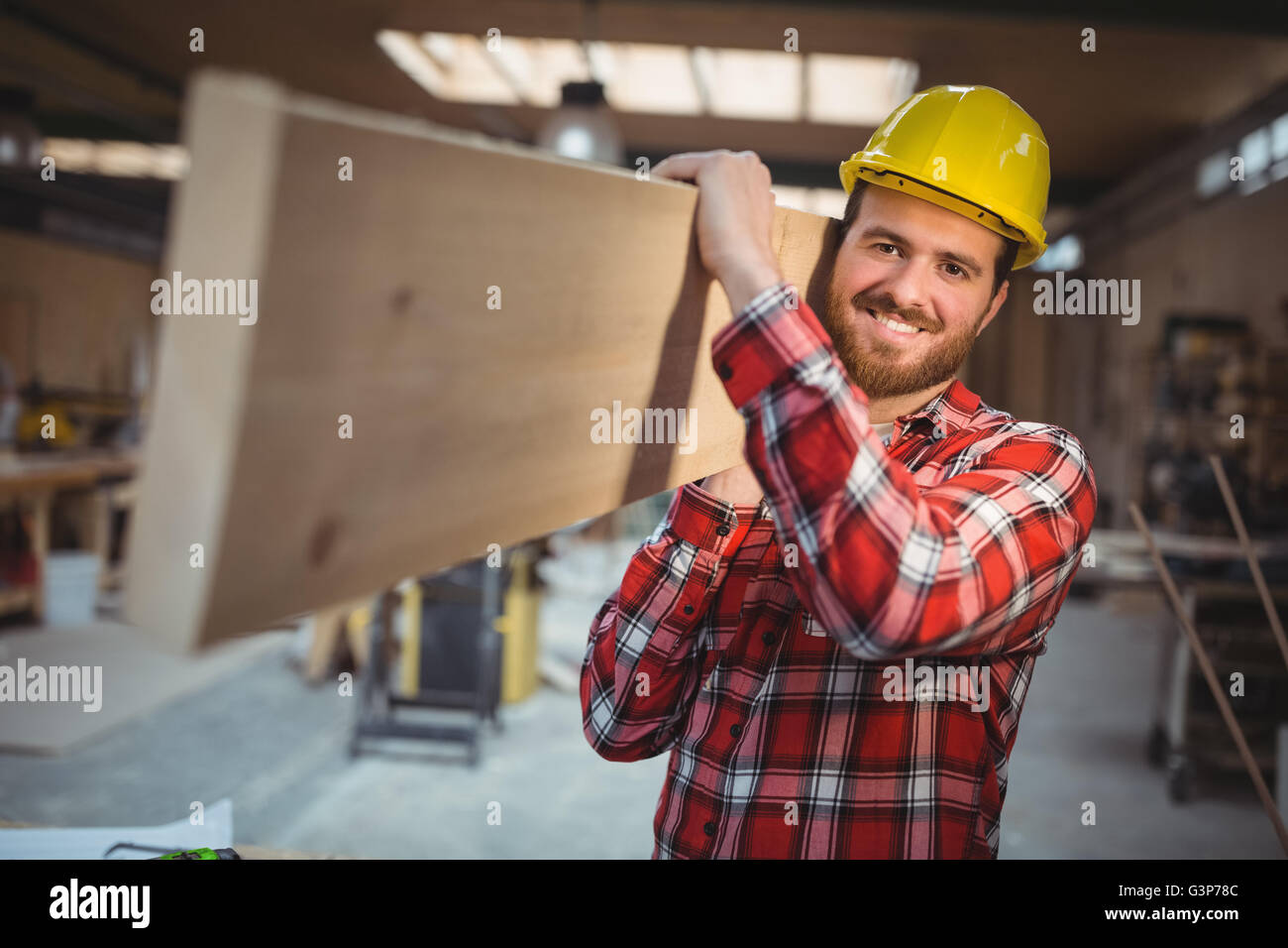 Carrying wood plank hi-res stock photography and images - Alamy