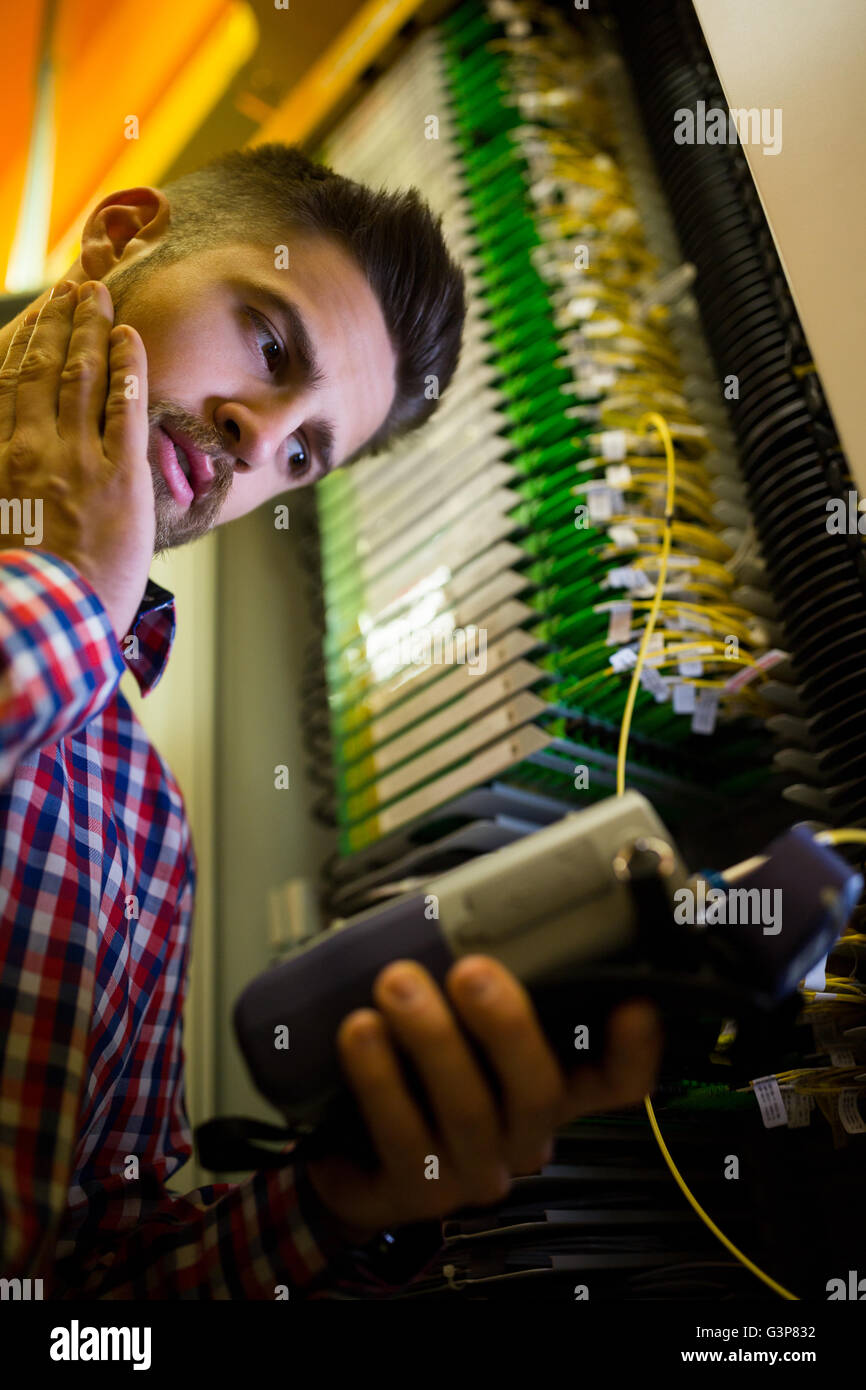 Cable tester hi-res stock photography and images - Alamy