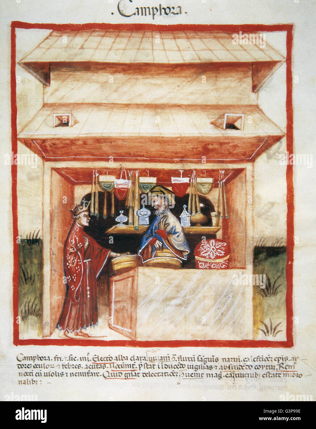 Tacuinum sanitatis 14th century medieval hi-res stock photography and ...