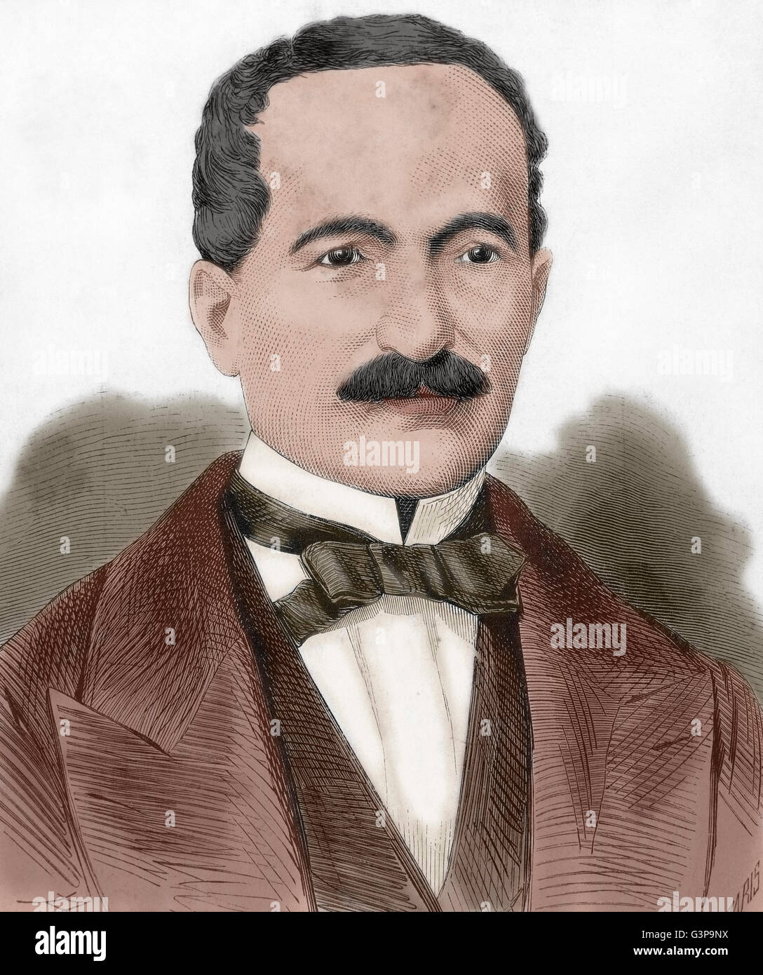 Jose Balta y Montero (1814-1872). Peruvian soldier and politician ...