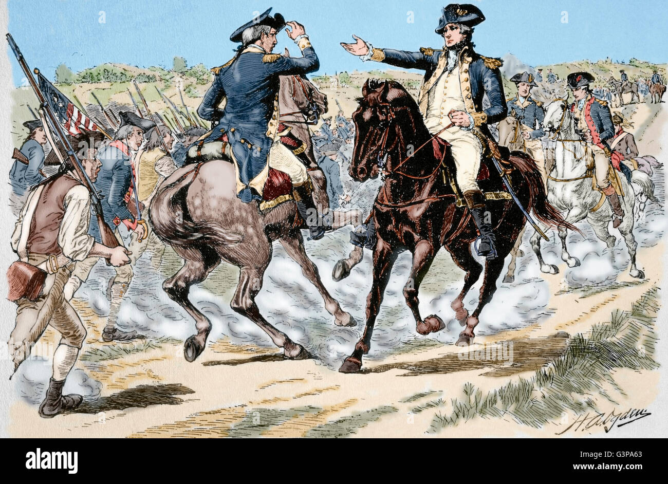 American Revolution 1775 1783 Stock Photos & American Revolution 1775 ...