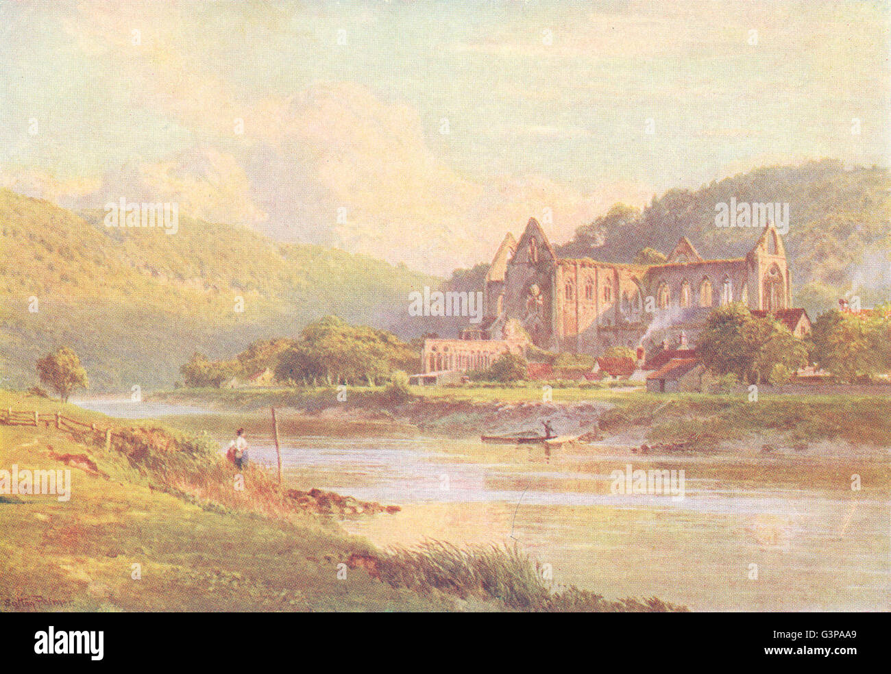 Wales tintern hi-res stock photography and images - Alamy