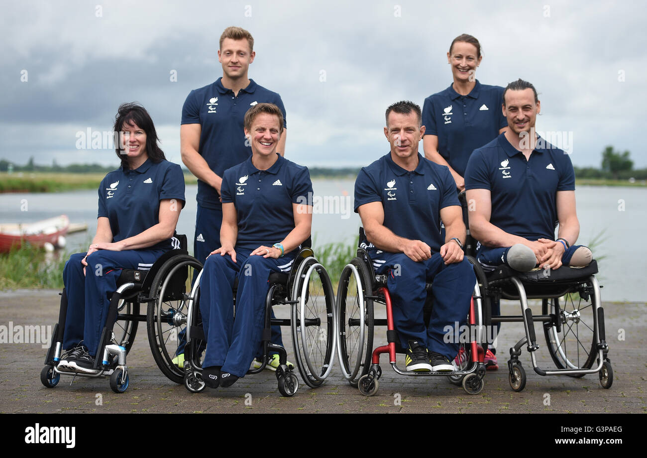 Left to right, Great Britain's Jeanette Chippington, Rob Oliver, Emma ...