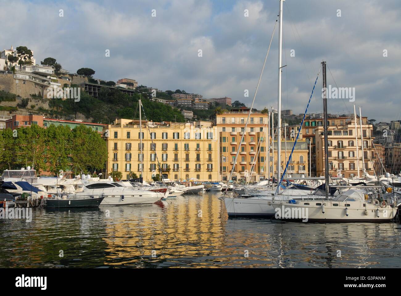 Mergellina harbour hi-res stock photography and images - Alamy