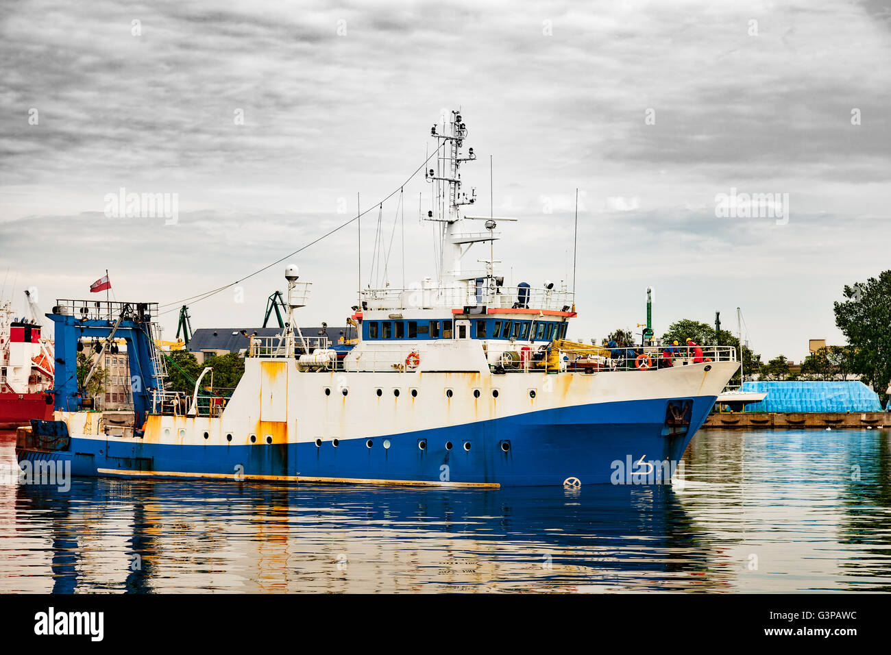 Trawler fishing boat used hi-res stock photography and images - Alamy