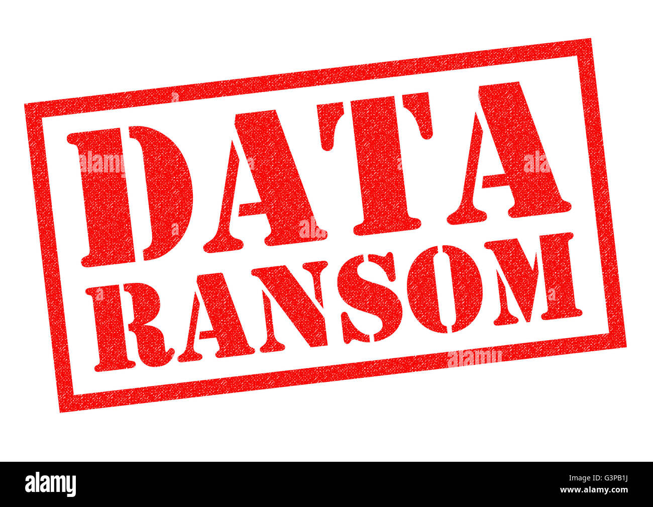 DATA RANSOM red Rubber Stamp over a white background Stock Photo - Alamy