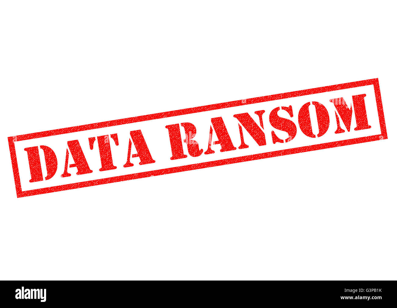 DATA RANSOM red Rubber Stamp over a white background Stock Photo - Alamy