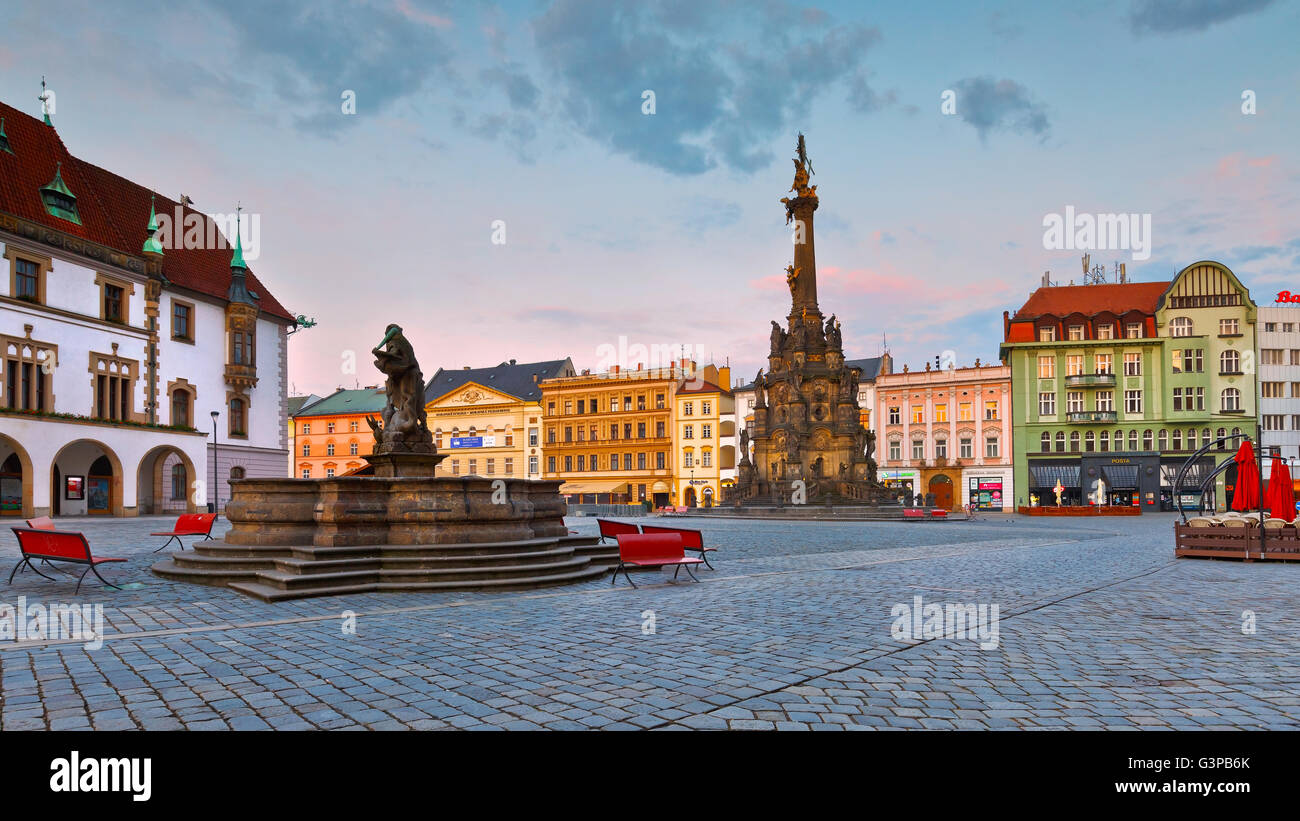 Olomouc holy trinity column hi-res stock photography and images - Alamy