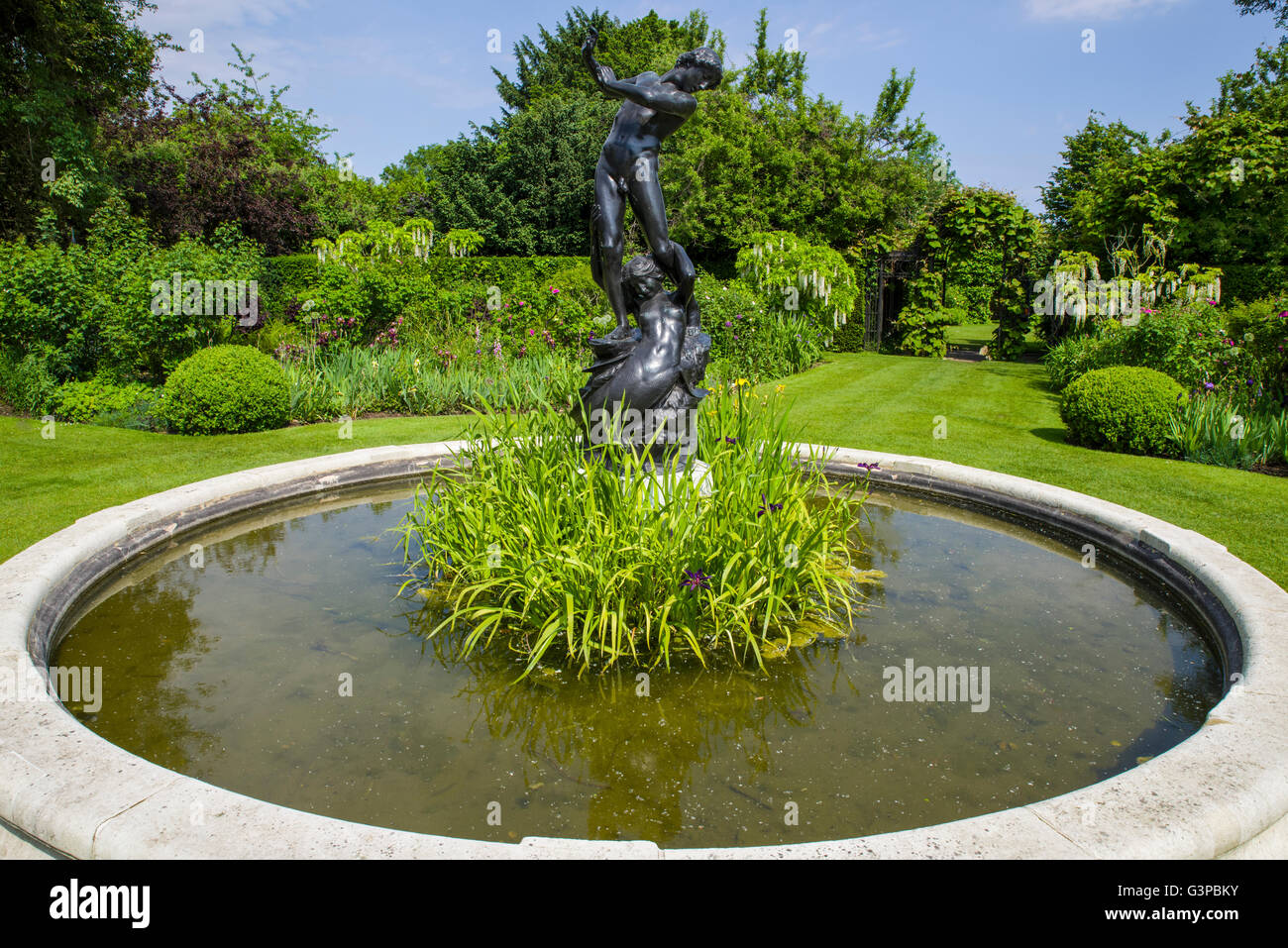 Hylas and the Nymph statue located in the beautiful St. Johns Lodge ...