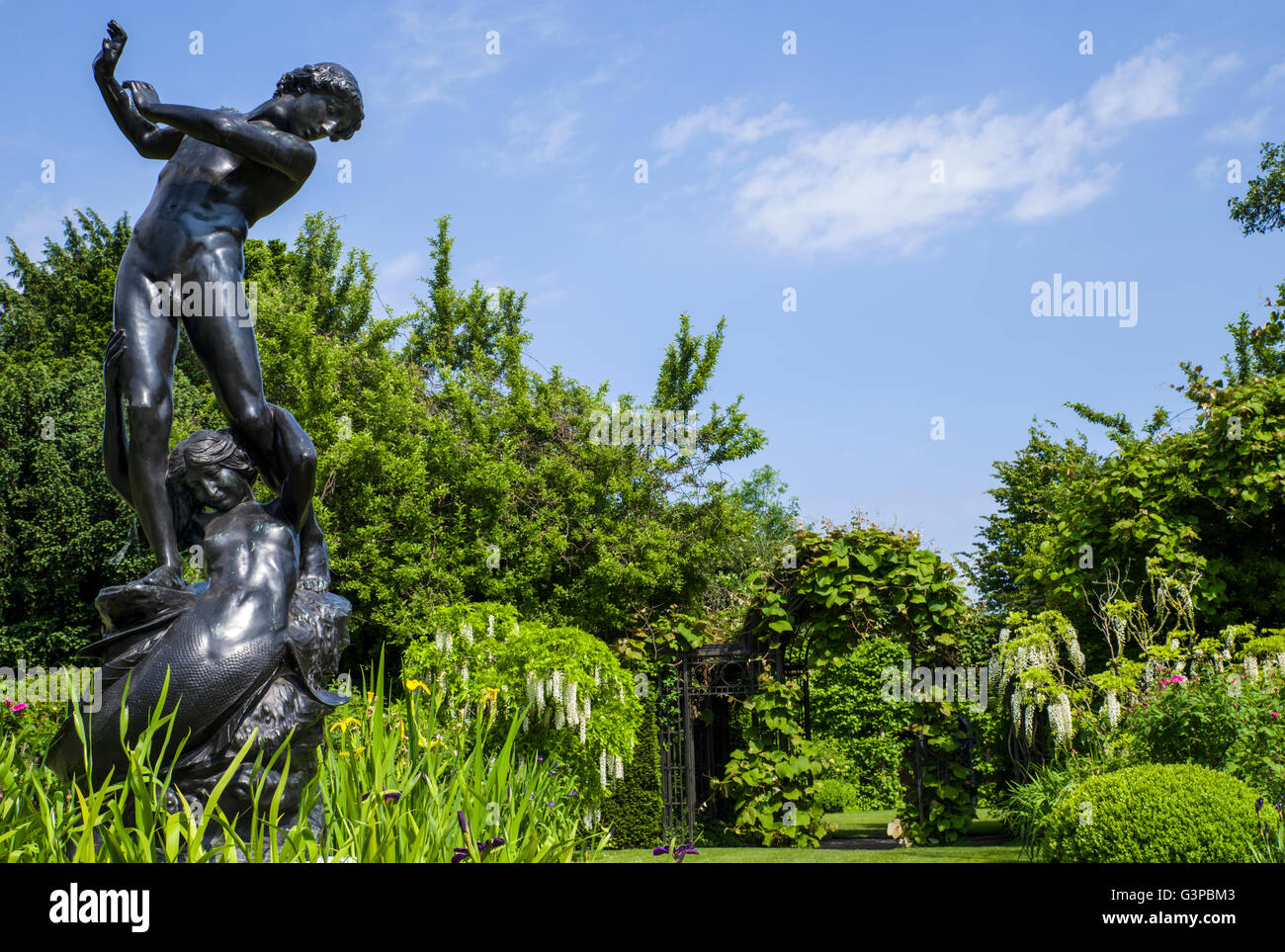 Hylas and the Nymph statue located in the beautiful St. Johns Lodge ...