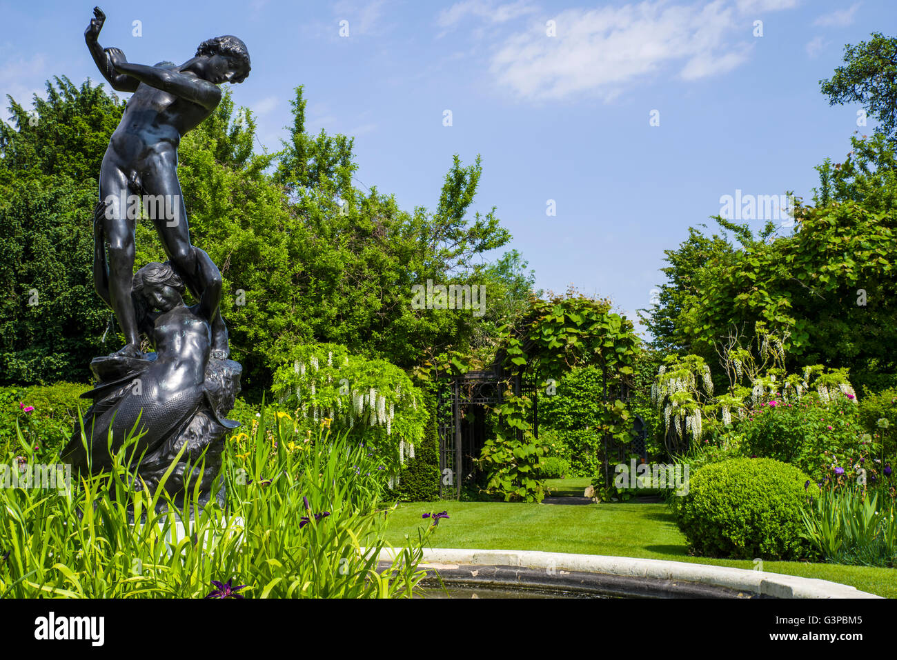 Hylas and the Nymph statue located in the beautiful St. Johns Lodge ...