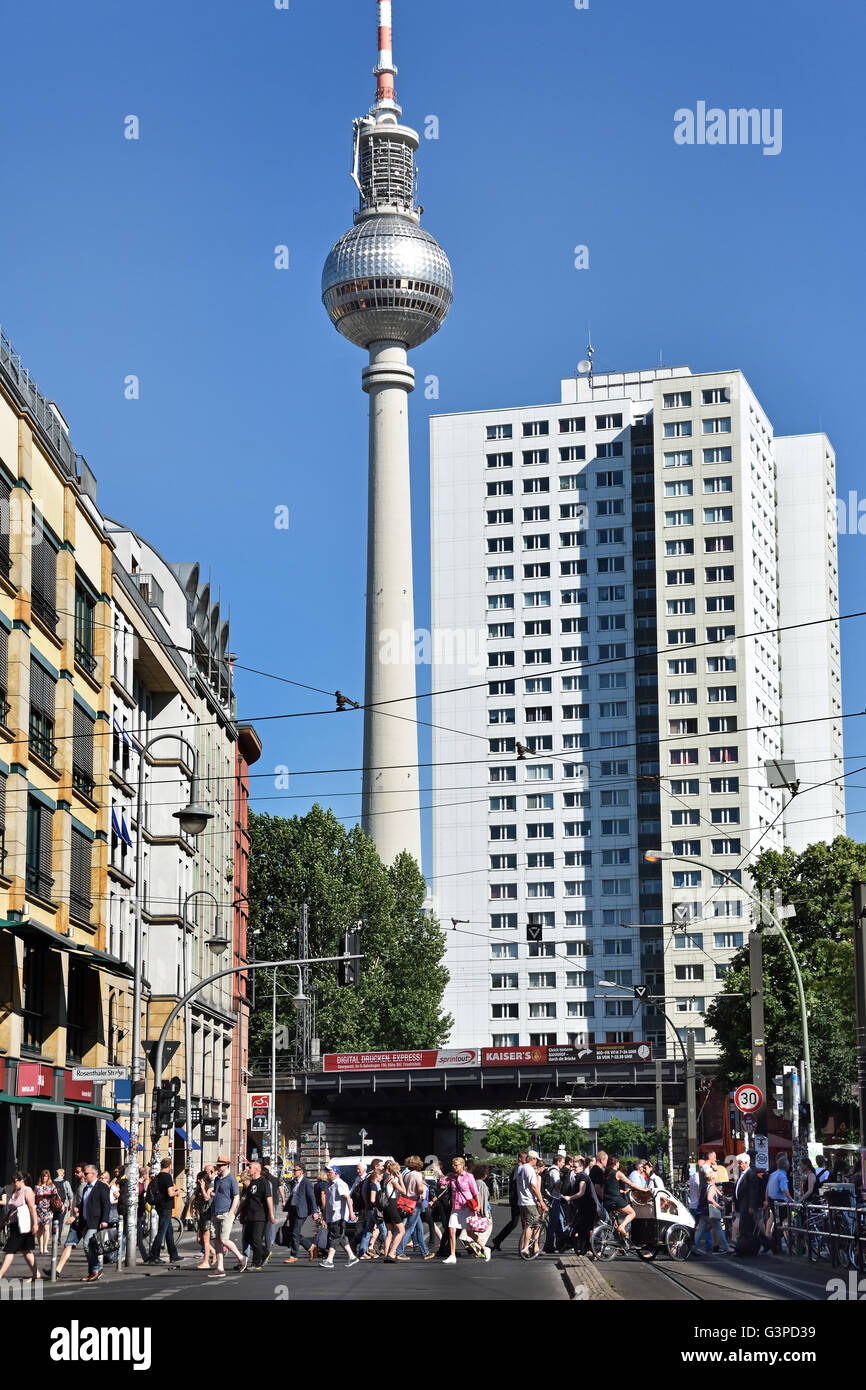 Hackescher markt area scheunenviertel hi-res stock photography and ...