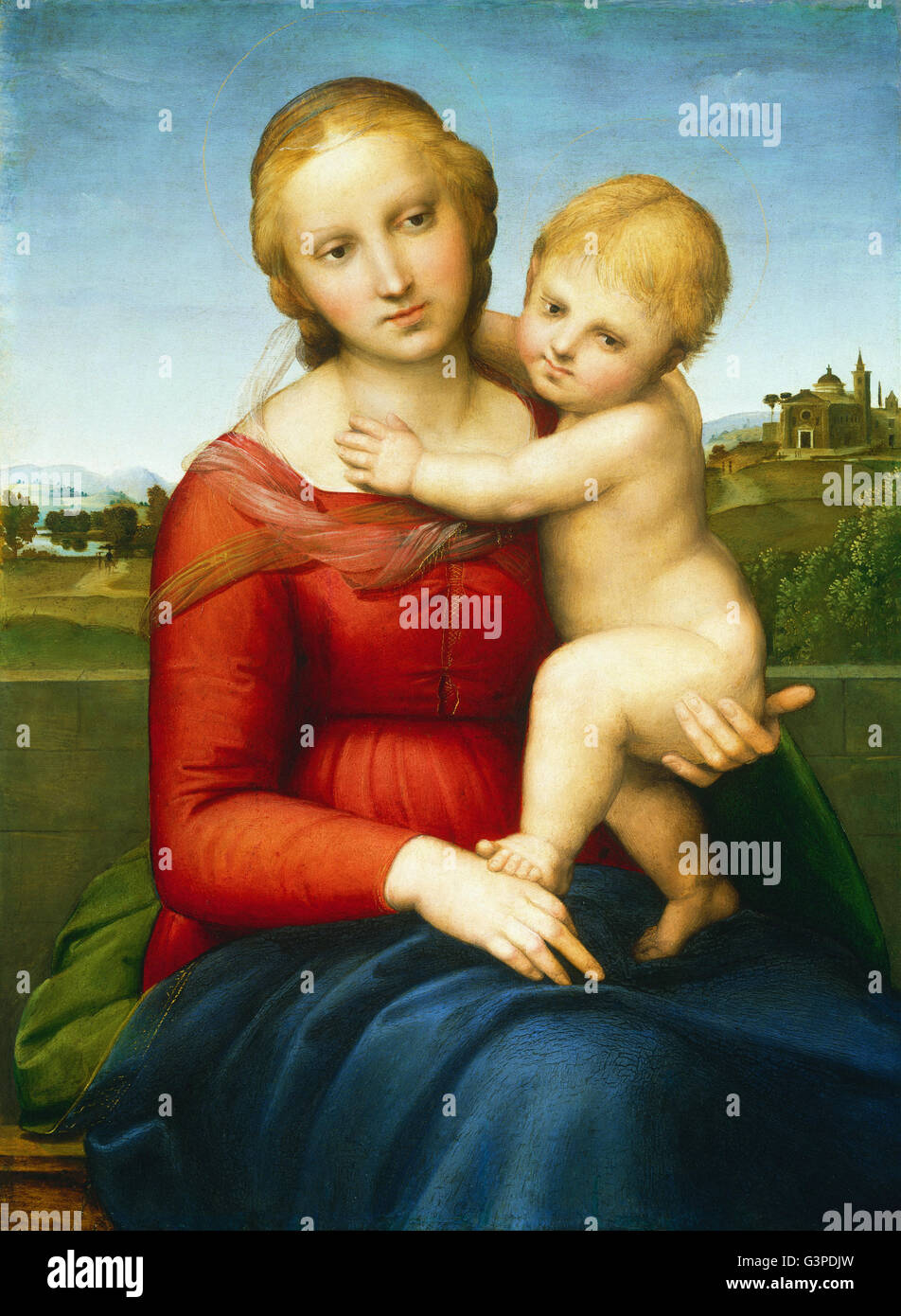 Raphael - The Small Cowper Madonna - National Gallery of Art ...