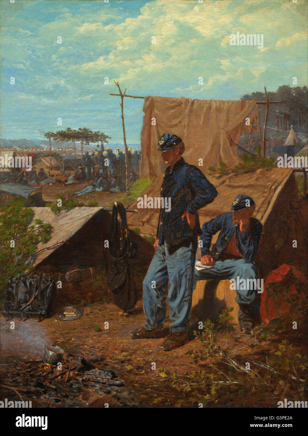 Winslow Homer - Home, Sweet Home - National Gallery of Art, Washington ...