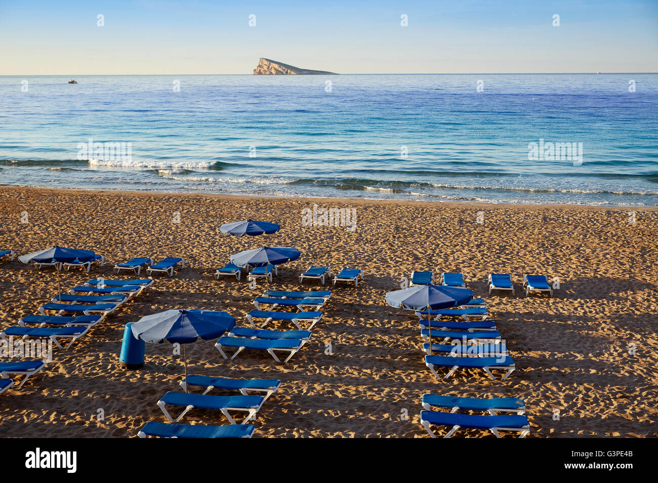 Poniente beach benidorm hi-res stock photography and images - Alamy