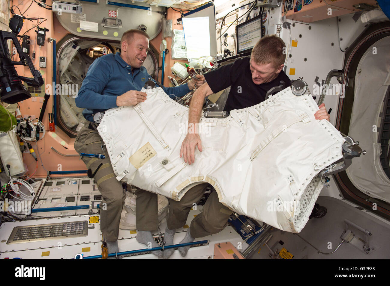 International Space Station Expedition 47 NASA astronaut Tim Kopra ...