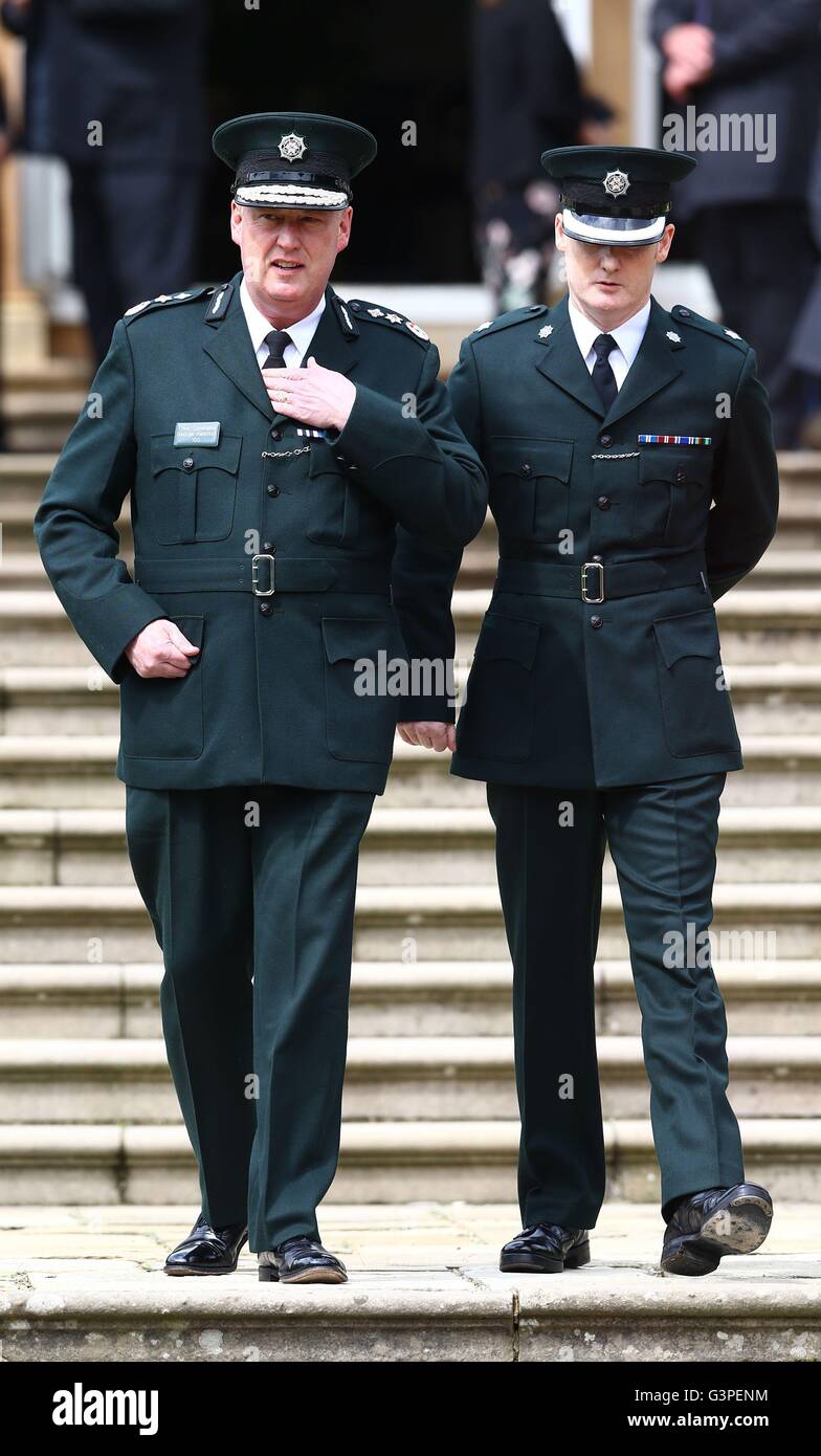 Chief constable of the police service of northern ireland left hi-res ...