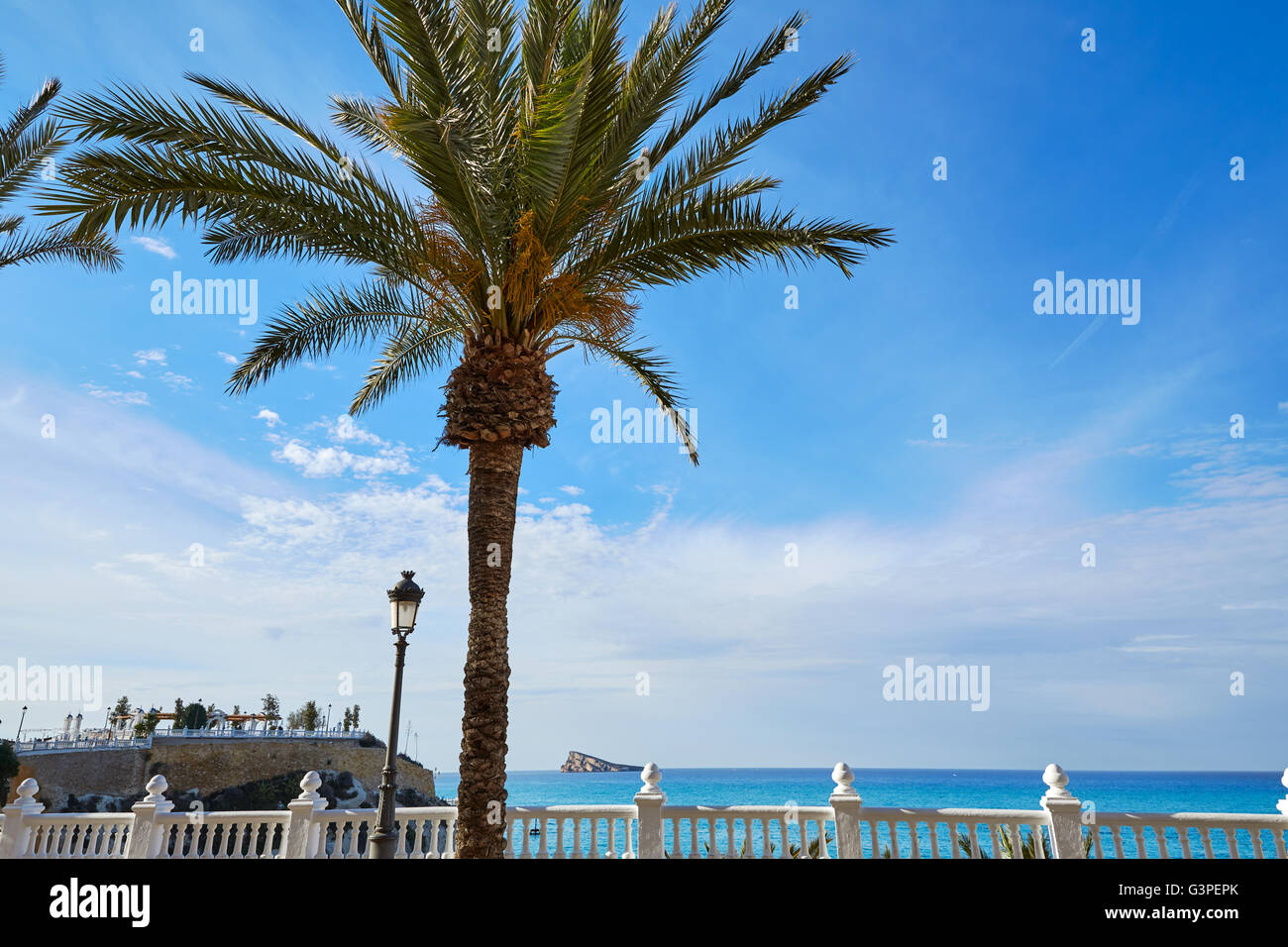 Beautiful coastline of benidorm hi-res stock photography and images - Alamy