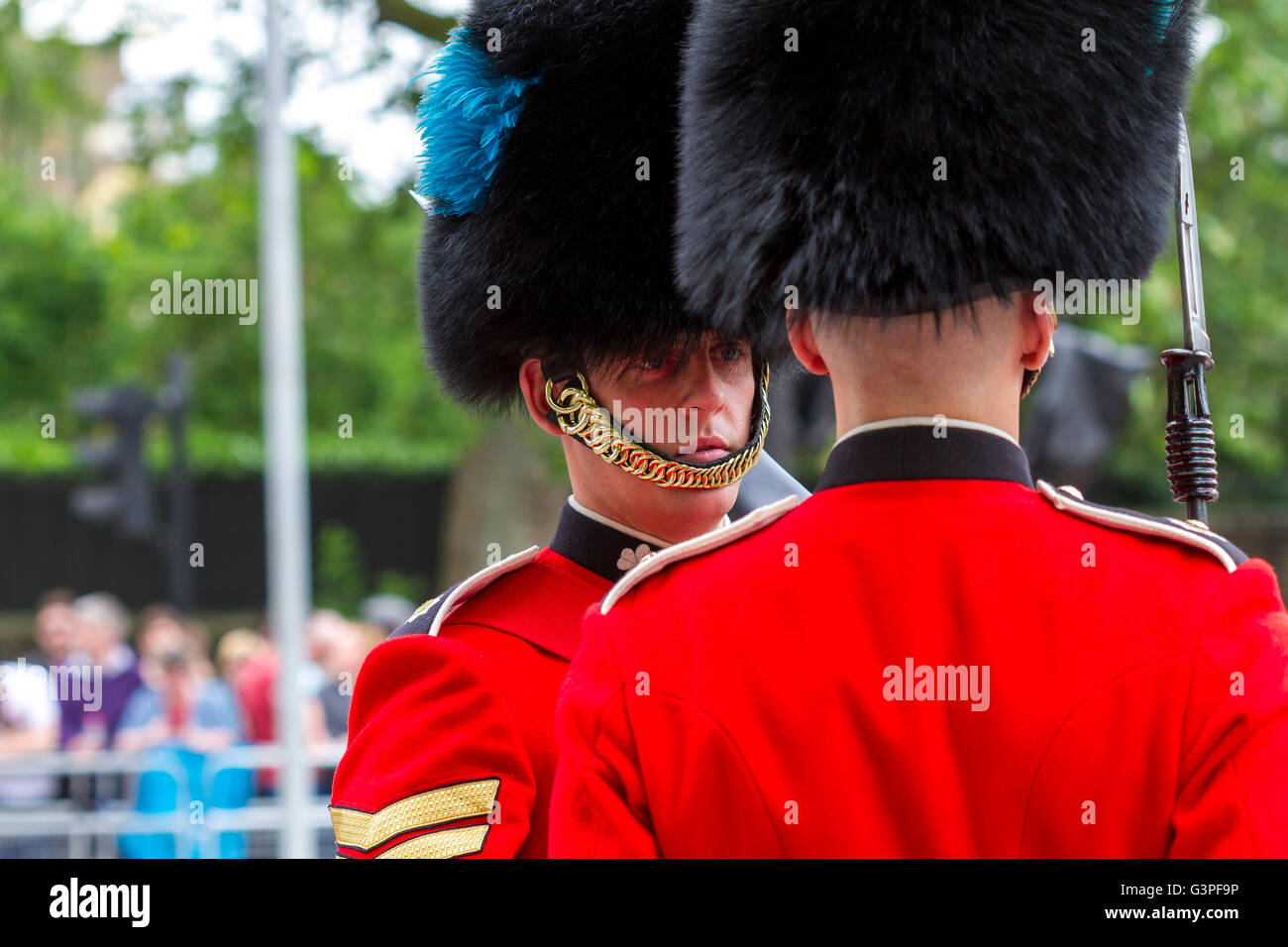 Irish soldier uniform hi-res stock photography and images - Alamy
