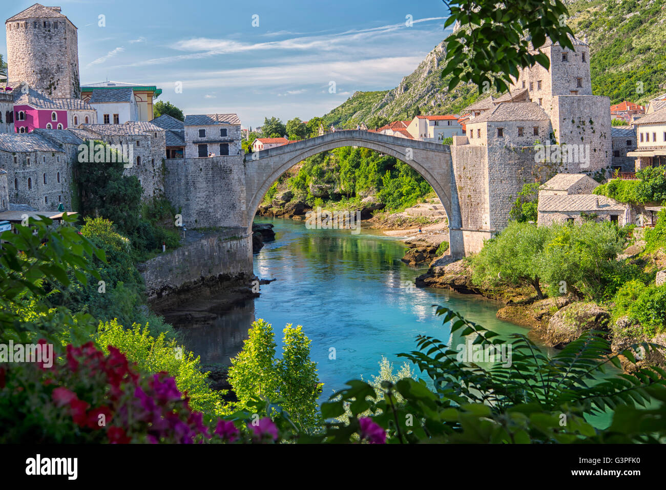 Old Bridge in Mostar, Bosnia and Herzegovina Stock Photo - Alamy