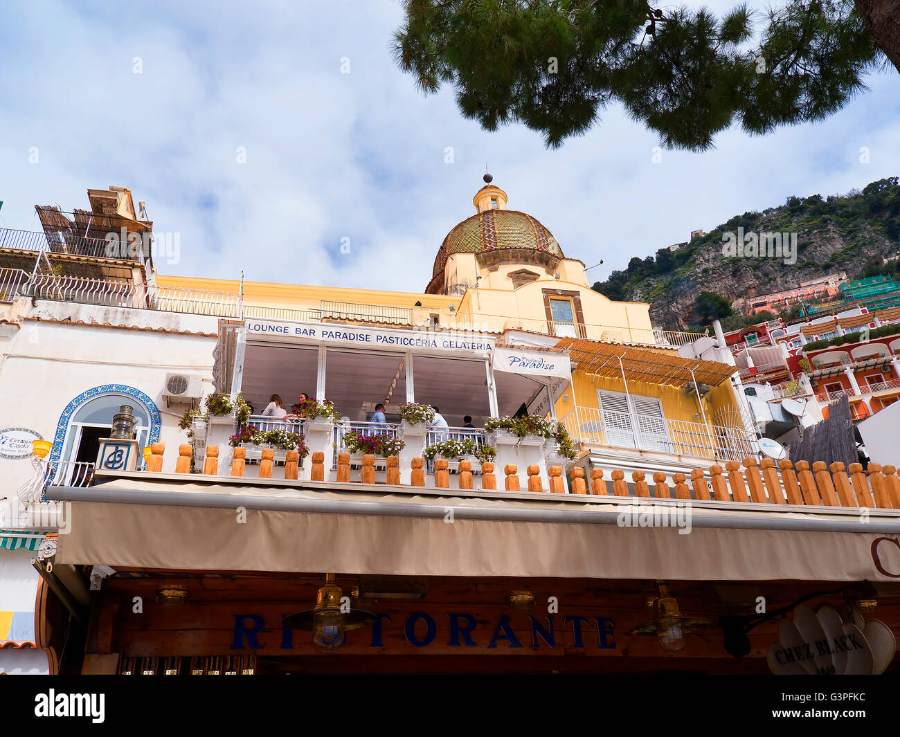 The structure of the town of Positano is very original; its buildings ...