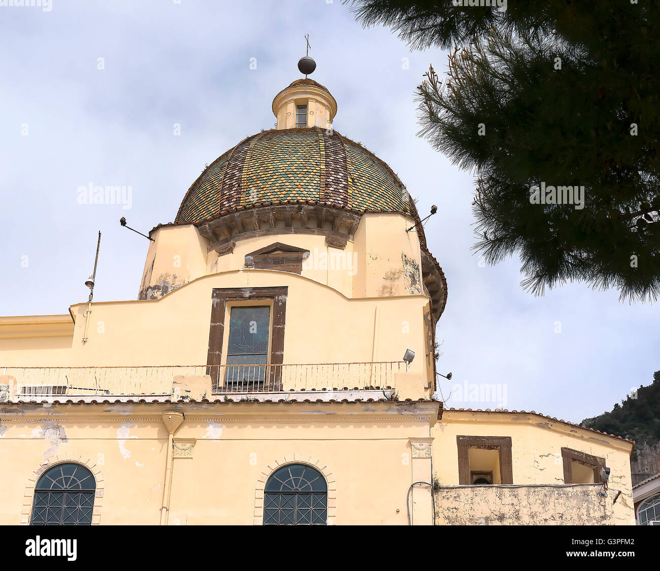 The structure of the town of Positano is very original; its buildings ...