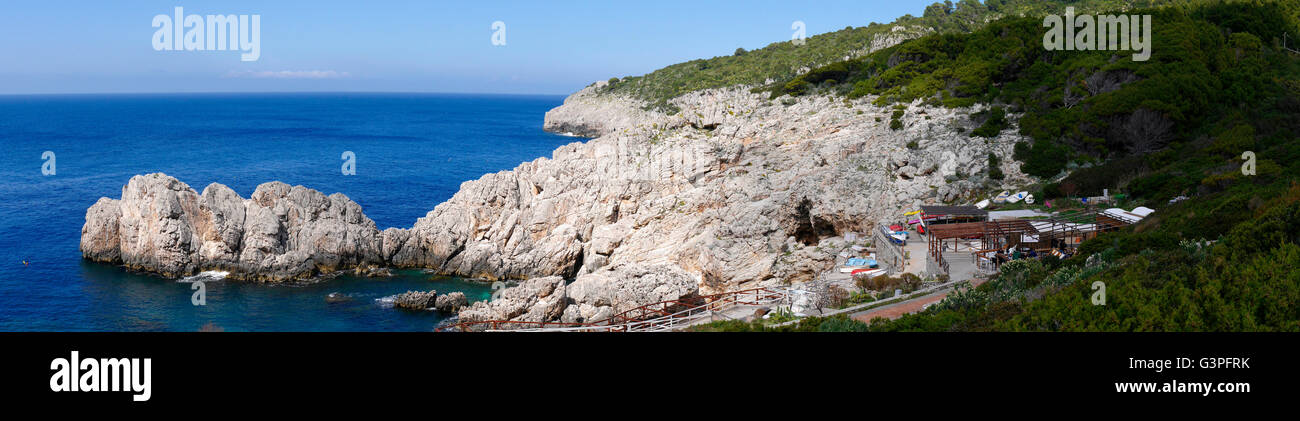 Lighthouse at Punta Carena on the southernmost Point of the Island of ...