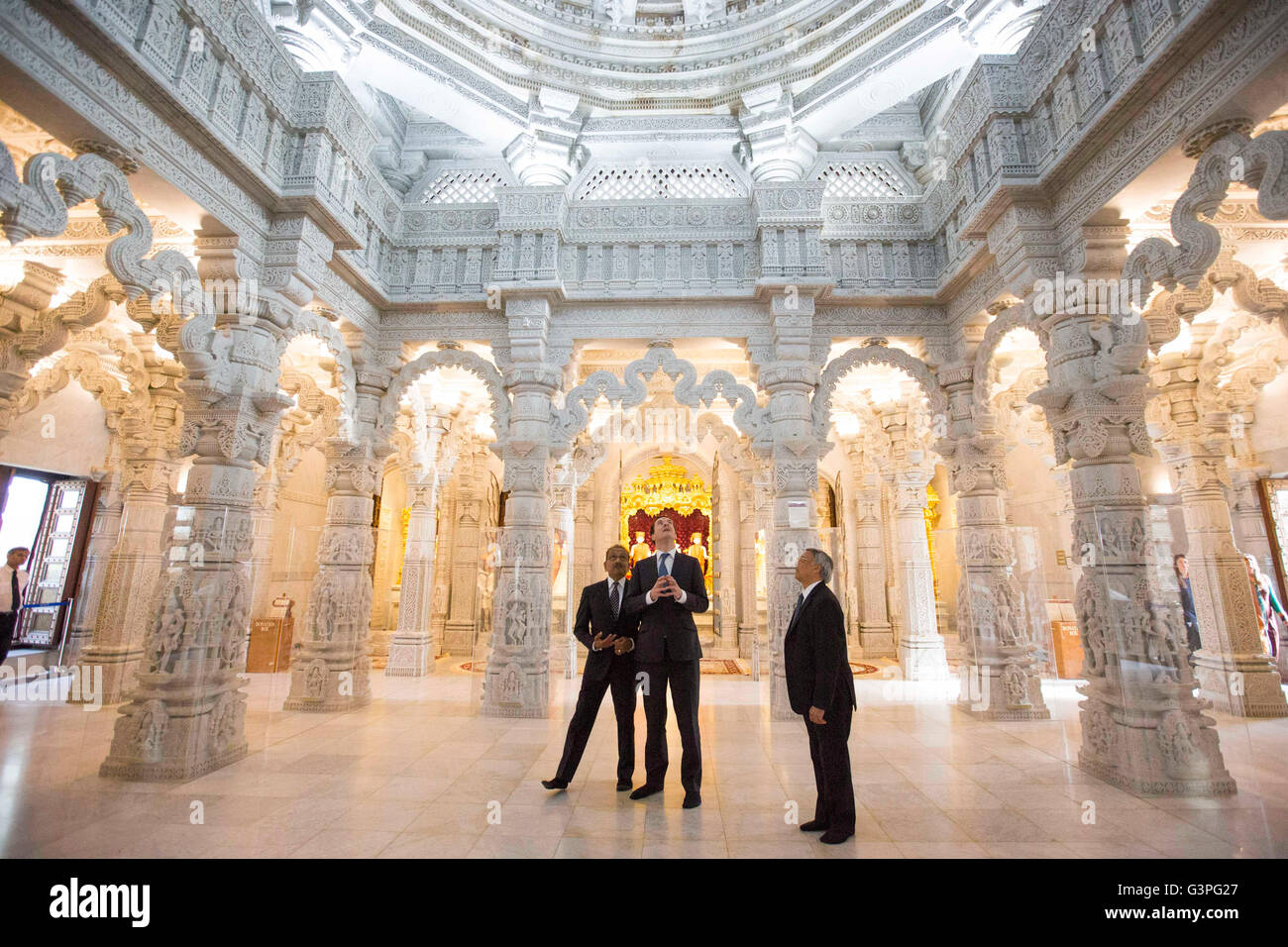 Neasden Temple Inside