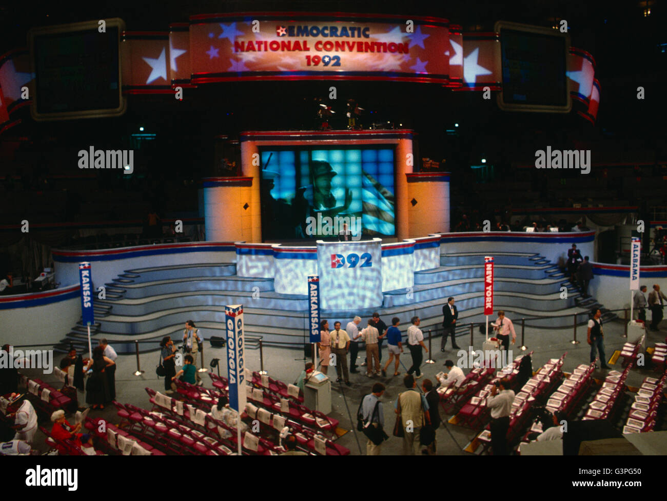 Democratic National Nominating Convention in Madison Square Garden ...