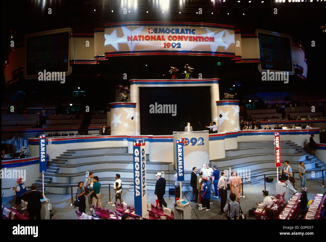 Democratic National Nominating Convention in Madison Square Garden ...