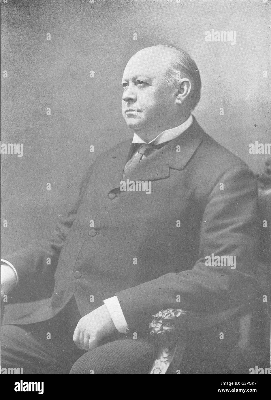 POLITICS: Thomas Brackett Reed, antique print 1907 Stock Photo - Alamy