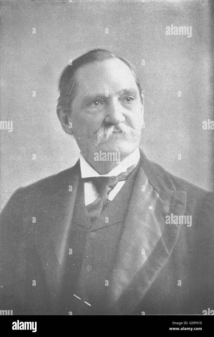 CUBA: Thomas Estrada Palma; President of the Cuban Republic, old print ...
