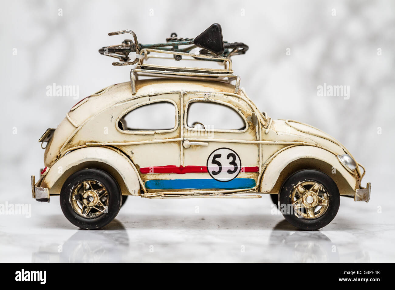 Classic mini cream car model copy hi-res stock photography and images ...