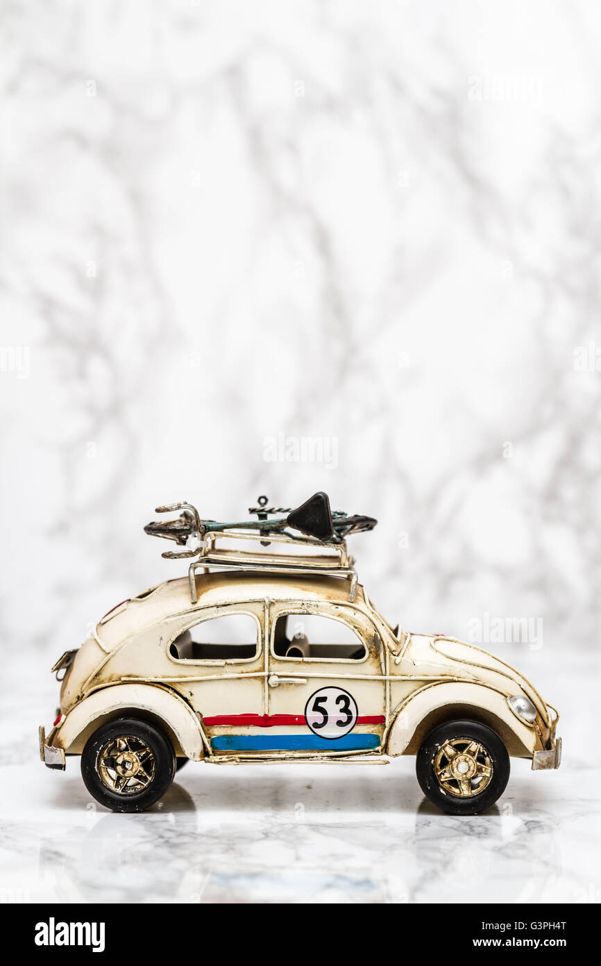 Classic mini cream car model white hi-res stock photography and images ...
