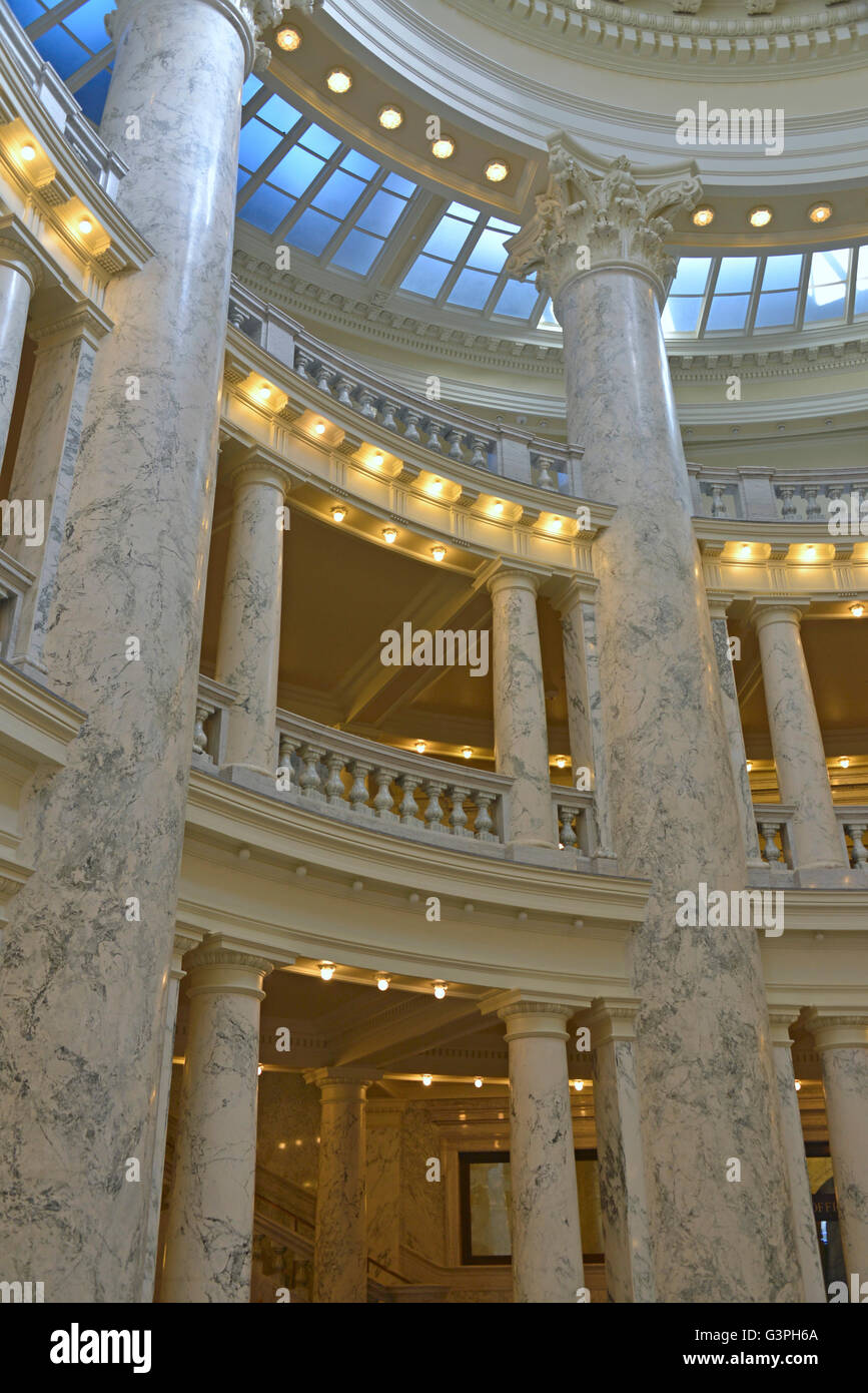 Idaho State Capitol; Boise; Idaho; history; historical; senate; house ...