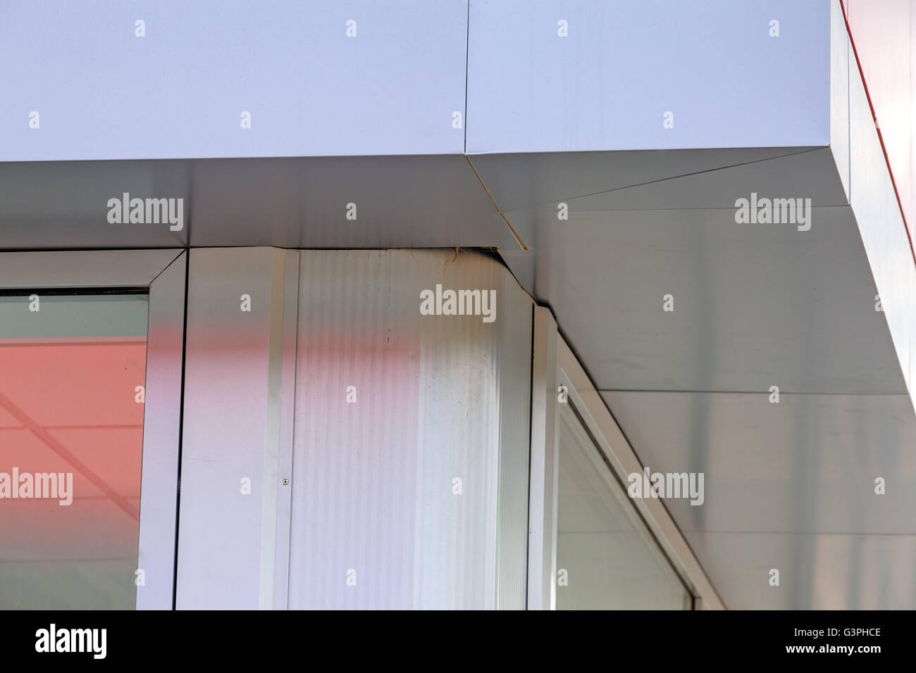 Detail of modern and contemporary building in exterior Stock Photo - Alamy
