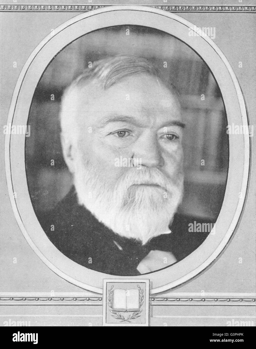 BUSINESS: Andrew Carnegie, antique print 1907 Stock Photo - Alamy