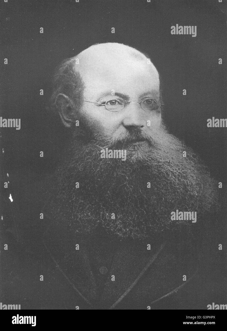 ROYALTY: Prince Kropotkin, The Russian Revolutionist, antique print ...
