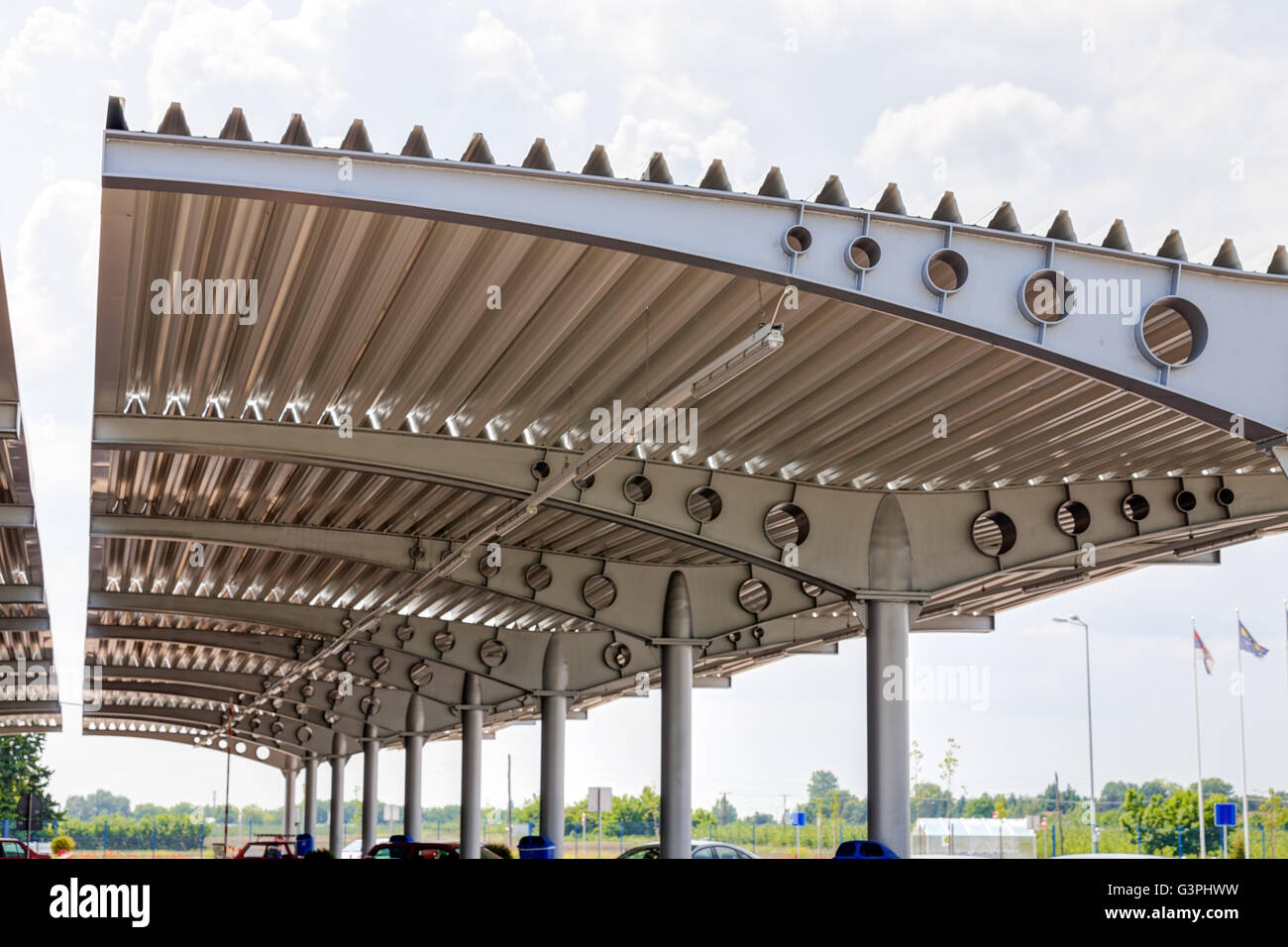 Perforated roof hi-res stock photography and images - Alamy