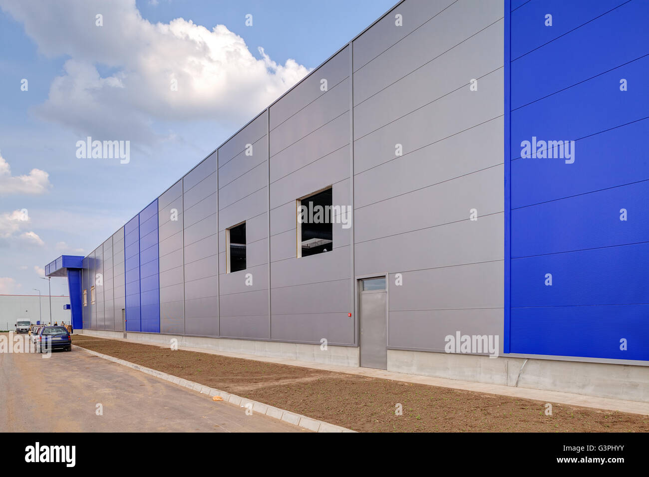 Perspective view production hall hi-res stock photography and images ...