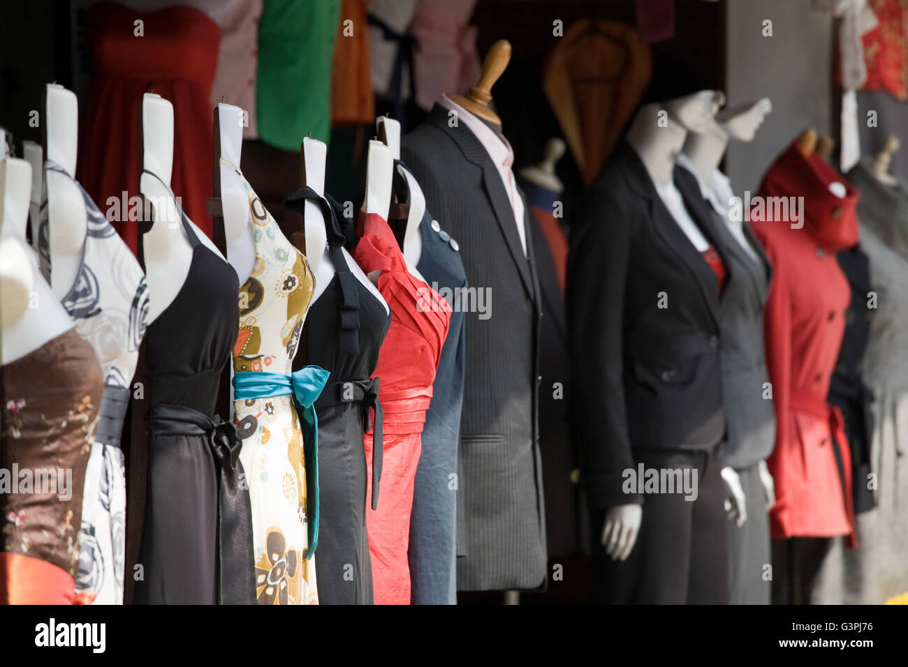 Traditional tailor's shop in Hoi An, Vietnam, Southeast Asia Stock ...