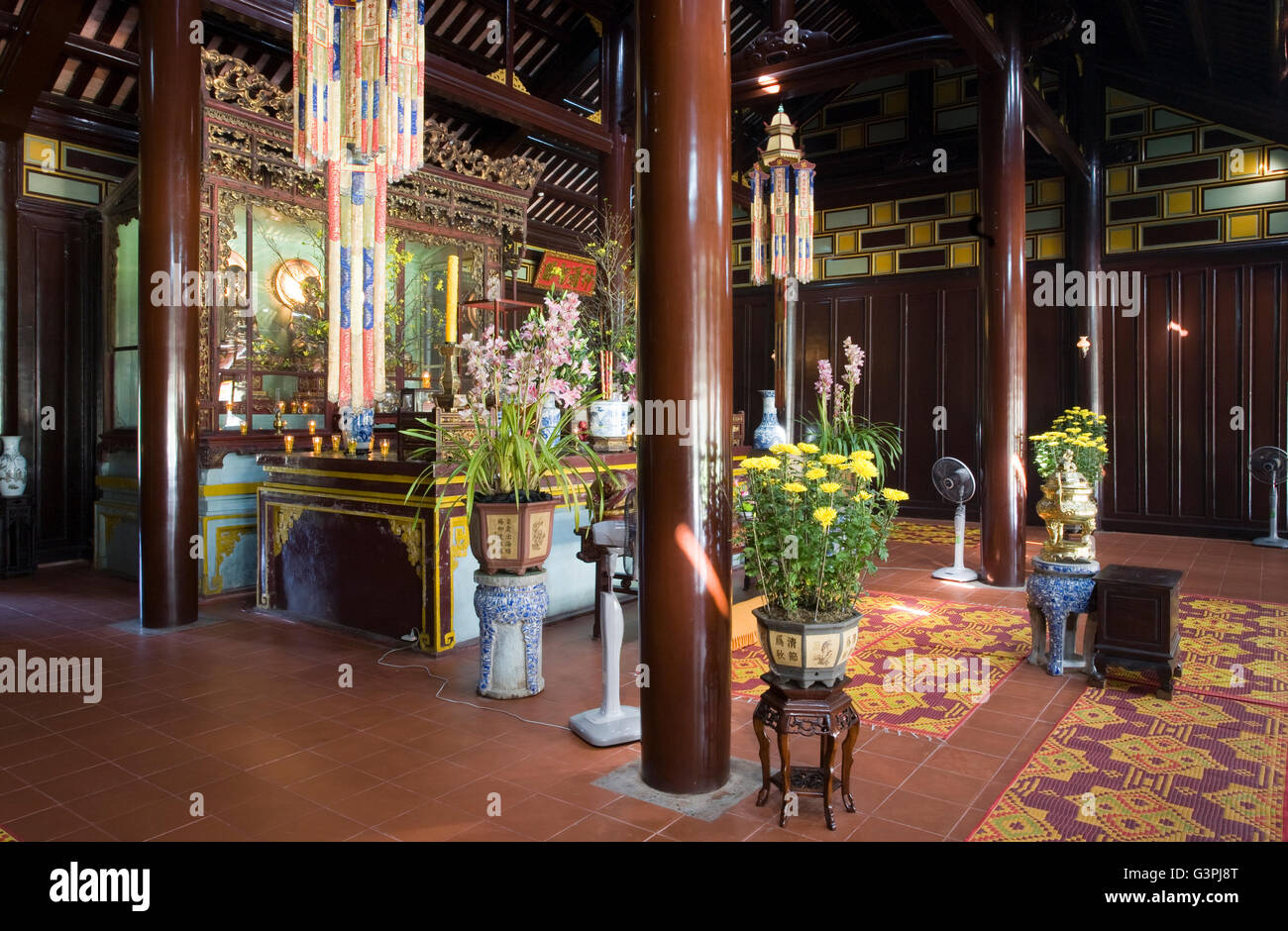 Chua Thien Mu Pagoda, Hue, Vietnam, Southeast Asia, Asia Stock Photo ...