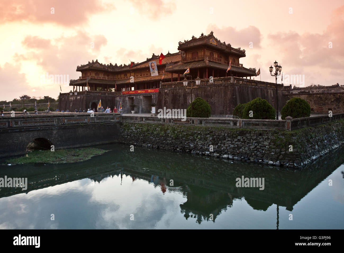 Noon gate at hue citadel hi-res stock photography and images - Alamy