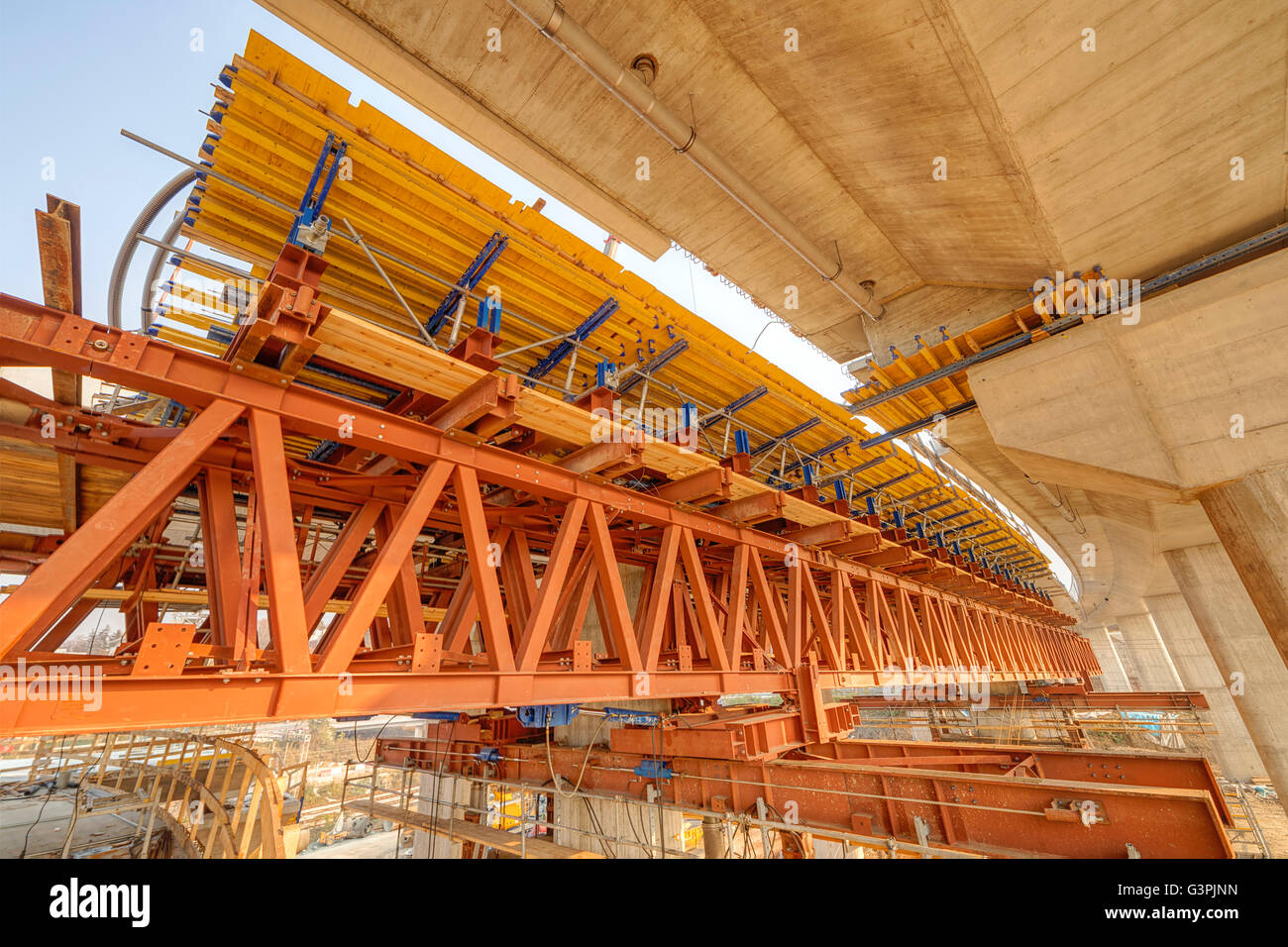 Bridge building process hi-res stock photography and images - Alamy