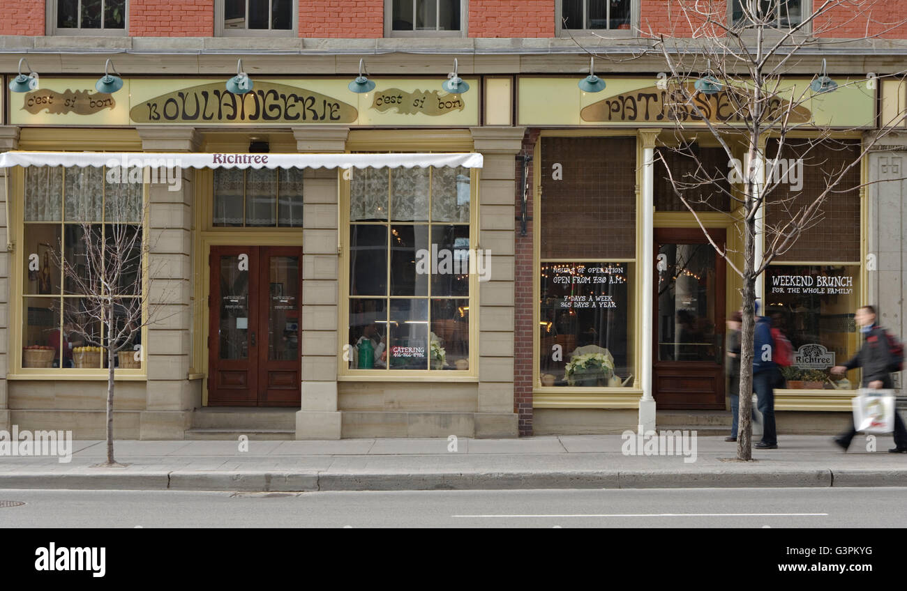 Canada Toronto; Downtown; Yonge and Wellington street; architectural ...