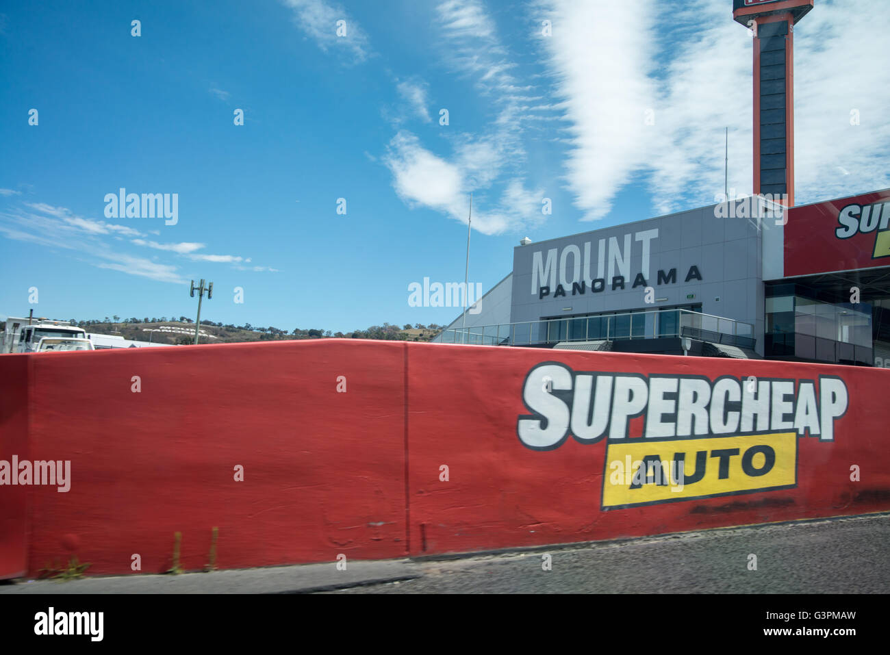 Mount Panorama, Motor Racing Circuit Bathurst Stock Photo - Alamy