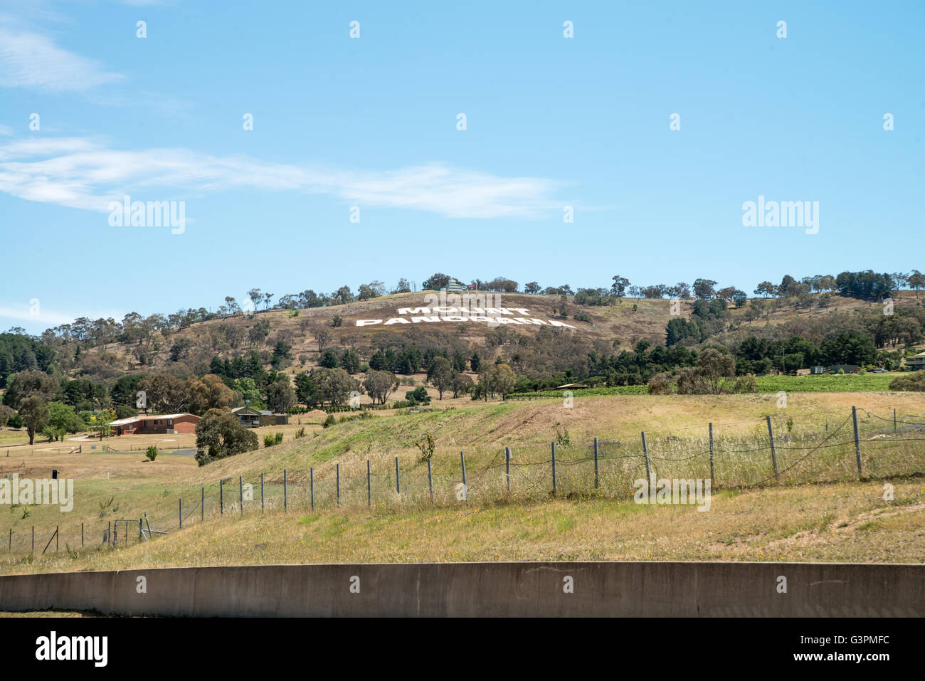 Mount Panorama, Motor Racing Circuit Bathurst, Name on top of Hill ...